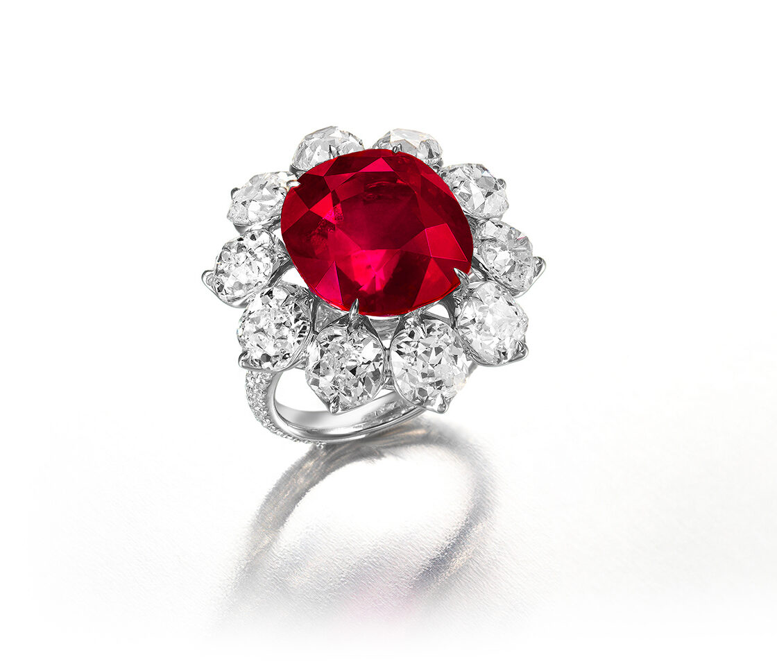 The Crimson Flame Ruby – Champagne Gem